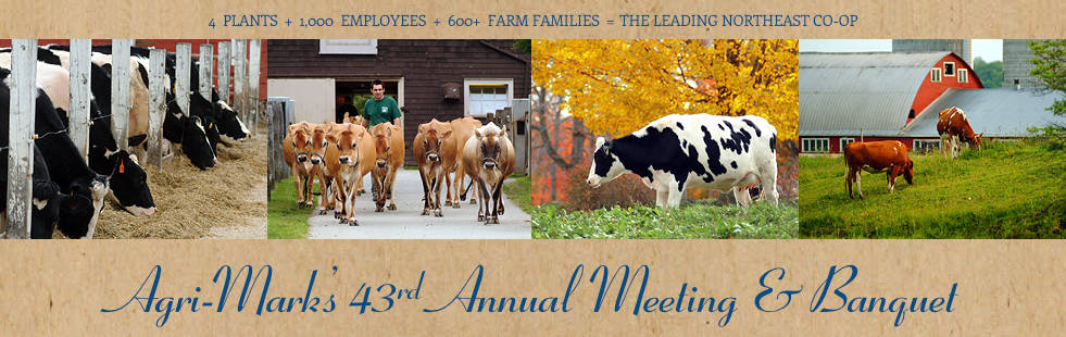Agri-Mark's 43rd Annual Meeting & Banquet | April 13-14, 2023